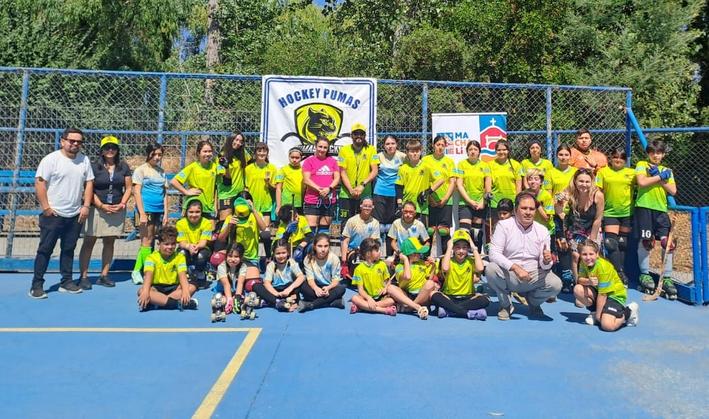 Campeona mundial de hockey patín Alexa Tapia realizó clínica de ...