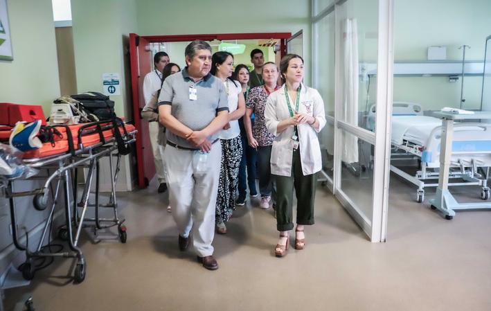 Personal del Hospital de Talca visitó Hospital Dr. Franco Ravera para ...