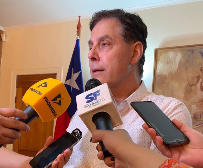 Alcalde de San Fernando Pablo Silva felicita triunfo de Boric y le desea éxito por el bienestar ...