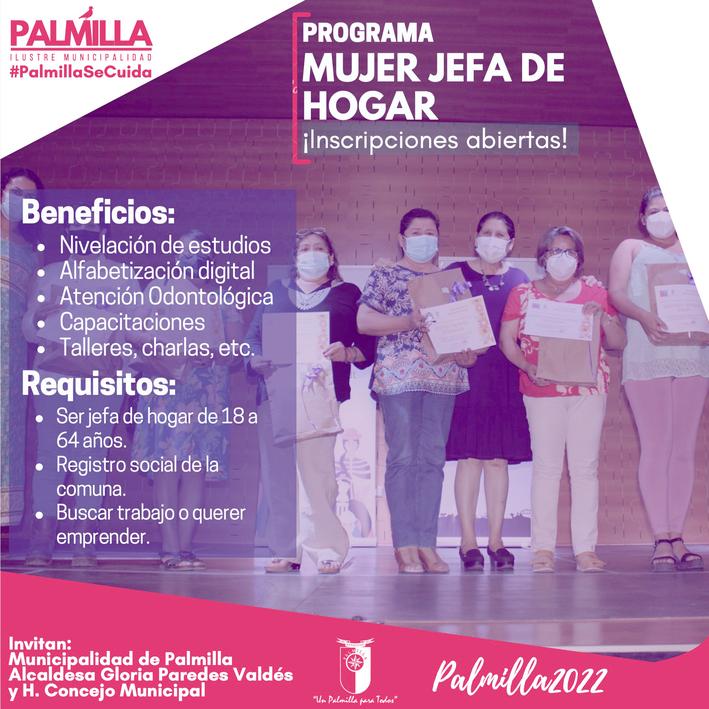La alcaldesa Gloria Paredes Valdés invita a las mujeres de Palmilla a ...