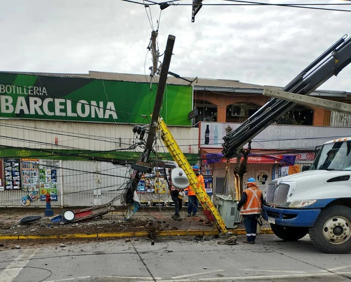 Reportan alza en accidentes con daño a infraestructura eléctrica y más ...