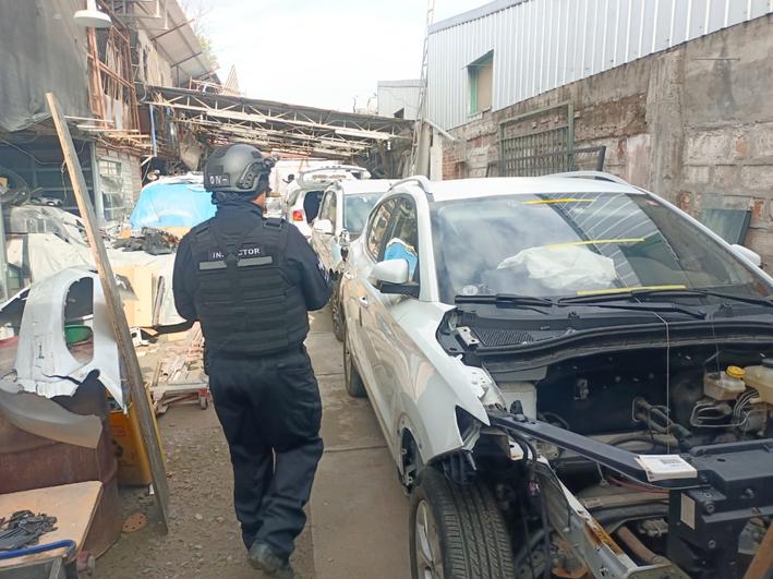 Incautan droga desde interior de taller mecánico en Rancagua