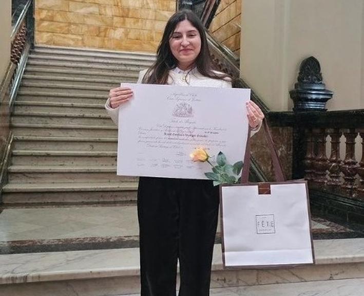 Corte Suprema titula a primera abogada egresada de la Universidad de O ...