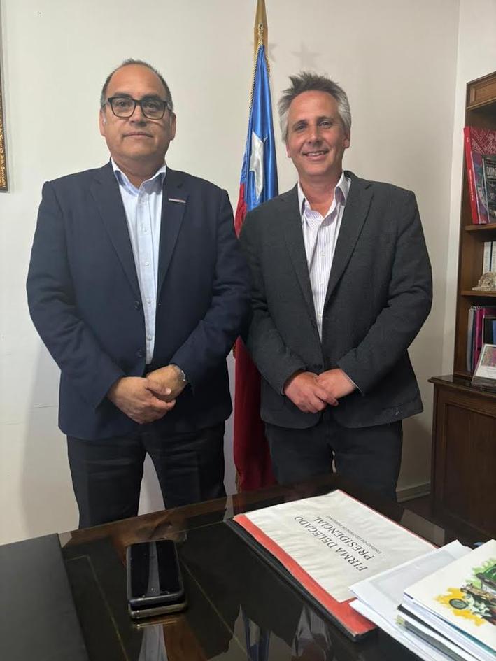 Nuevo alcalde de Rancagua se reunió con Delegado Presidencial