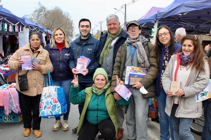 Gobierno en Terreno llevó servicios públicos a vecinos de San Fernando en feria Manso de Velasco