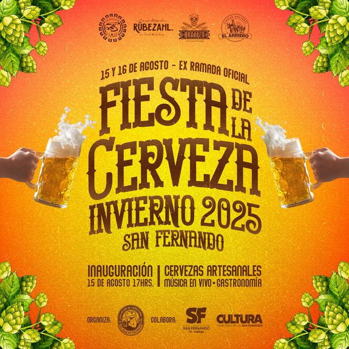San Fernando se prepara para celebrar Fiesta de la Cerveza de Invierno